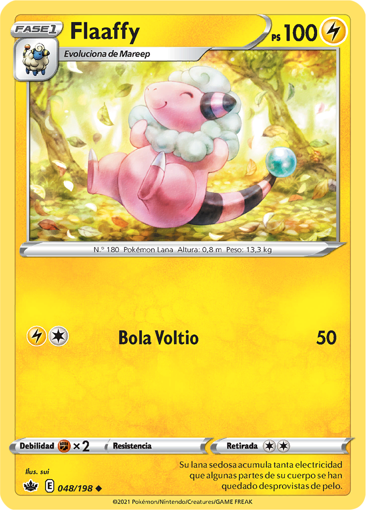 Flaaffy (Reinado Escalofriante TCG) - WikiDex, la enciclopedia Pokémon