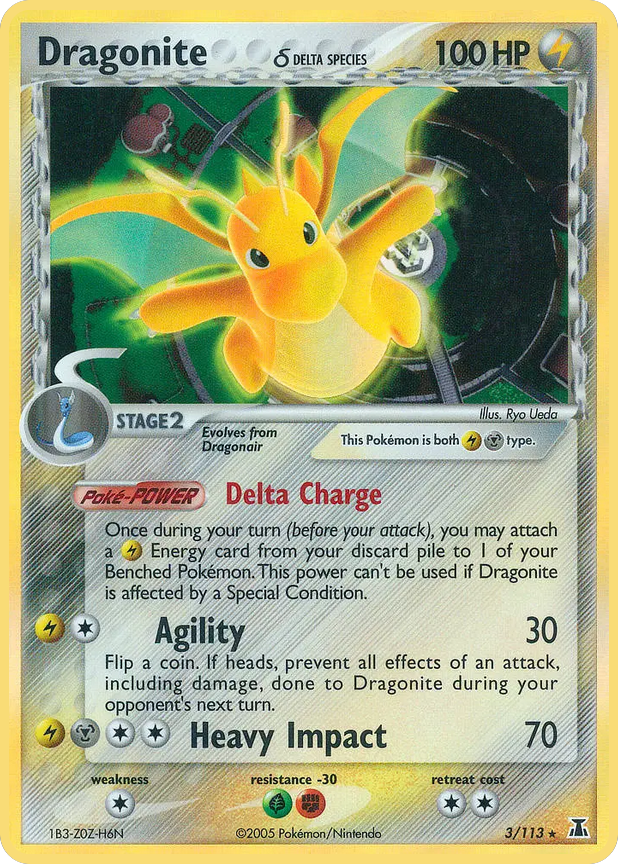 Dragonite δ (Delta Species TCG) - WikiDex, la enciclopedia Pokémon
