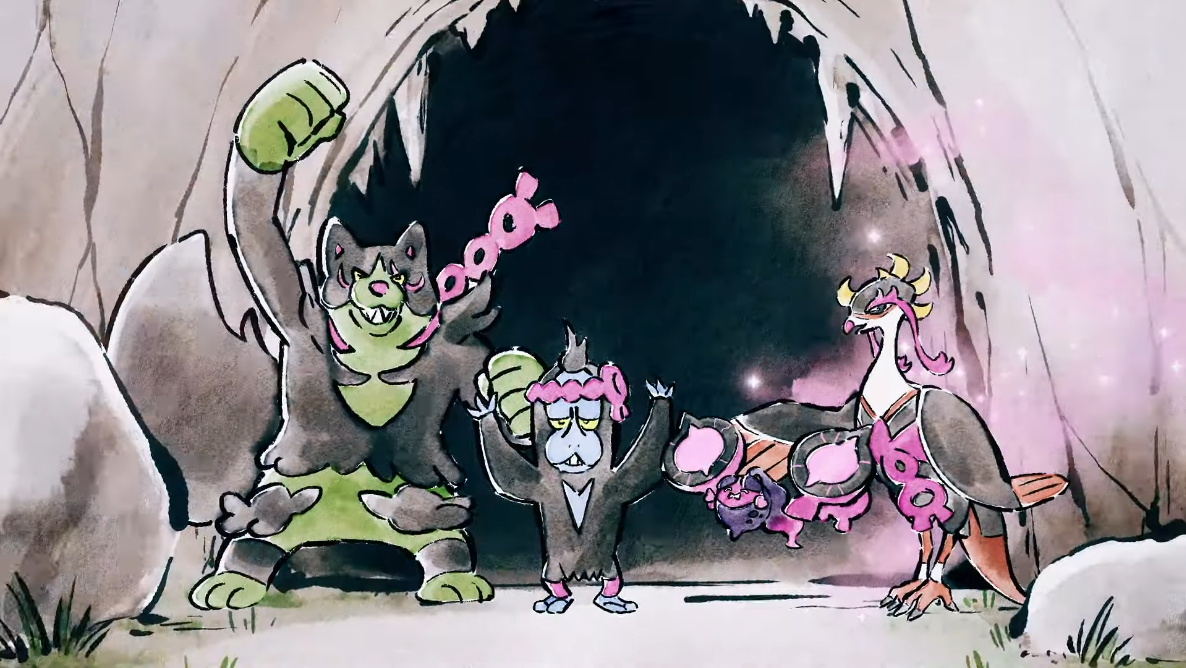 Archivo:Pecharunt y los compatrones.png - WikiDex, la enciclopedia Pokémon