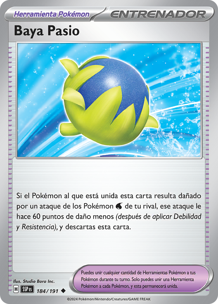 Baya Pasio (TCG) - WikiDex, la enciclopedia Pokémon