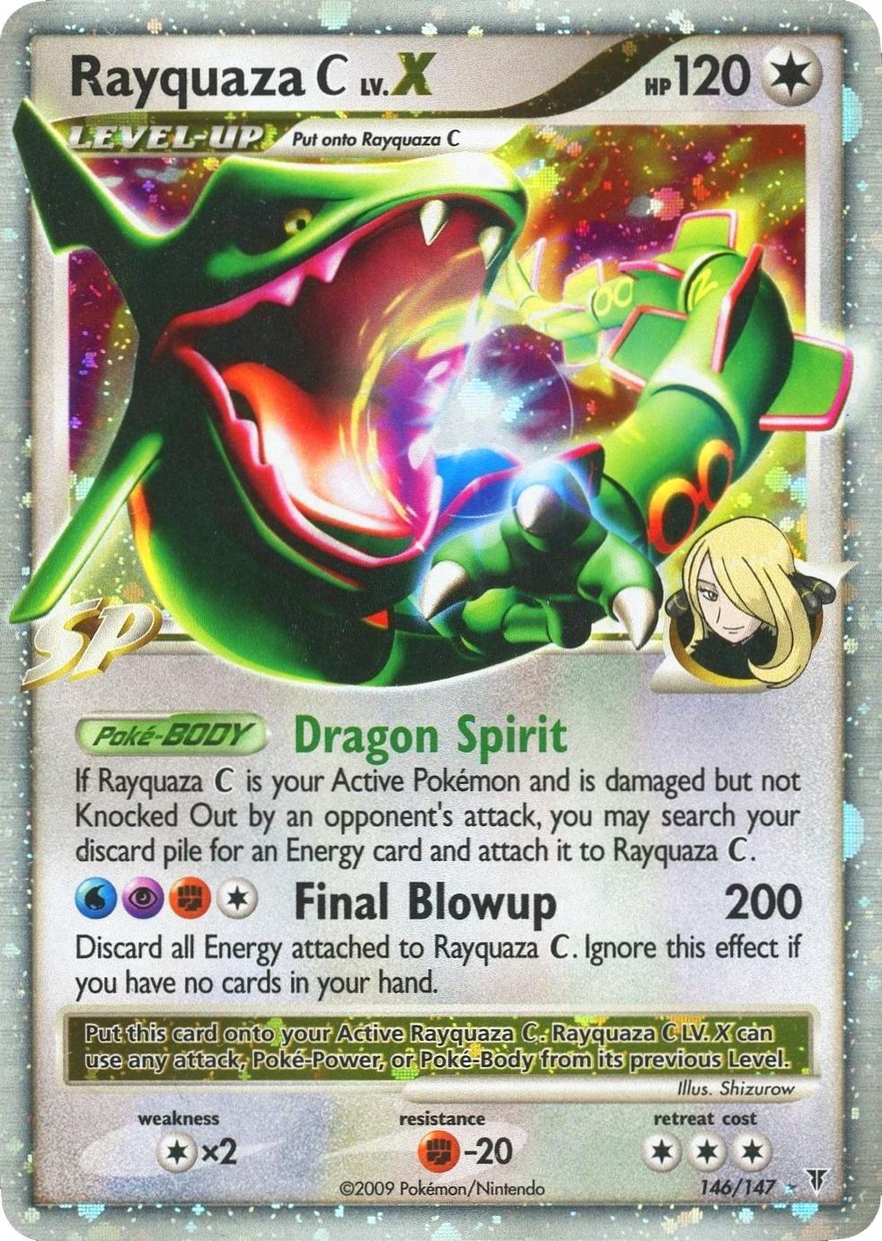 Rayquaza C LV.X (Supreme Victors TCG) - WikiDex, la enciclopedia Pokémon