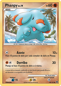 Phanpy (Maravillas Secretas TCG) - WikiDex, la enciclopedia Pokémon