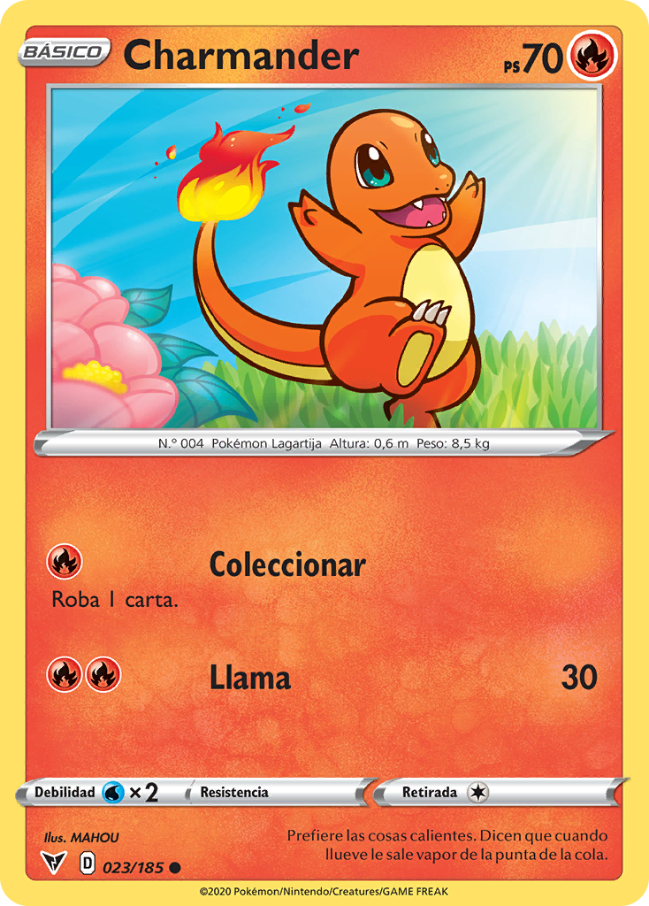 Charmander (Voltaje Vívido TCG) - WikiDex, la enciclopedia Pokémon