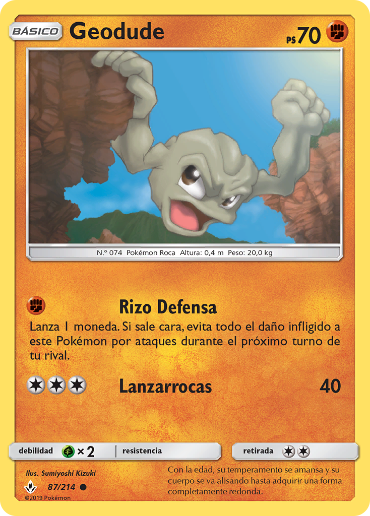 Geodude (Vínculos Indestructibles TCG) - WikiDex, la enciclopedia Pokémon