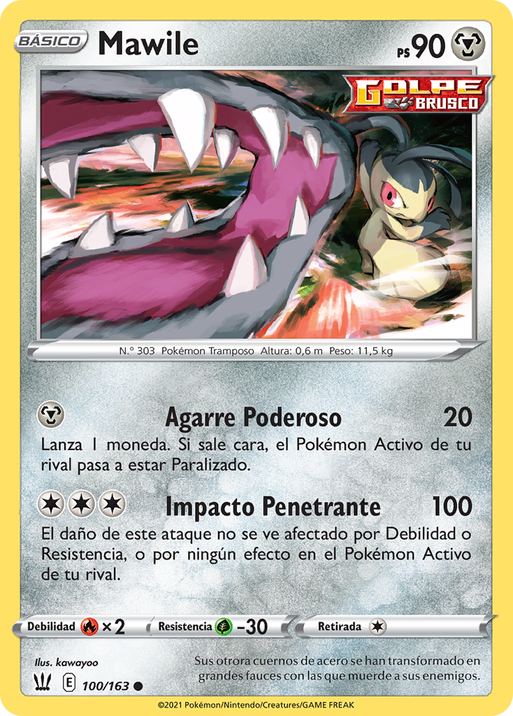 Mawile (Estilos de Combate TCG) - WikiDex, la enciclopedia Pokémon