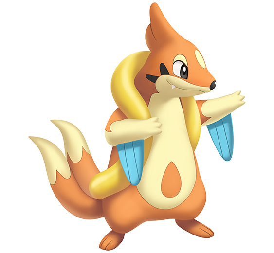 Archivo:Floatzel DBPR (Ilustración).png - WikiDex, la enciclopedia Pokémon
