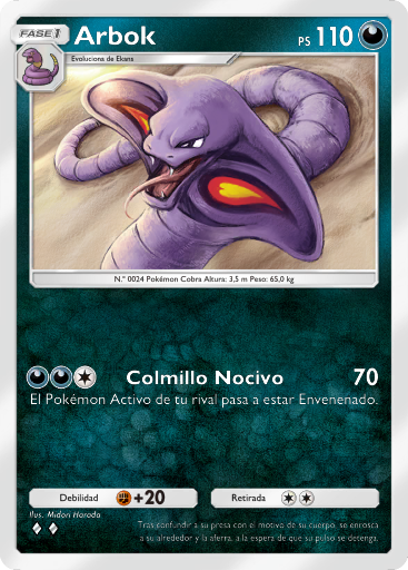 Arbok (Festival Brillante TCG Pocket) - WikiDex, la enciclopedia Pokémon