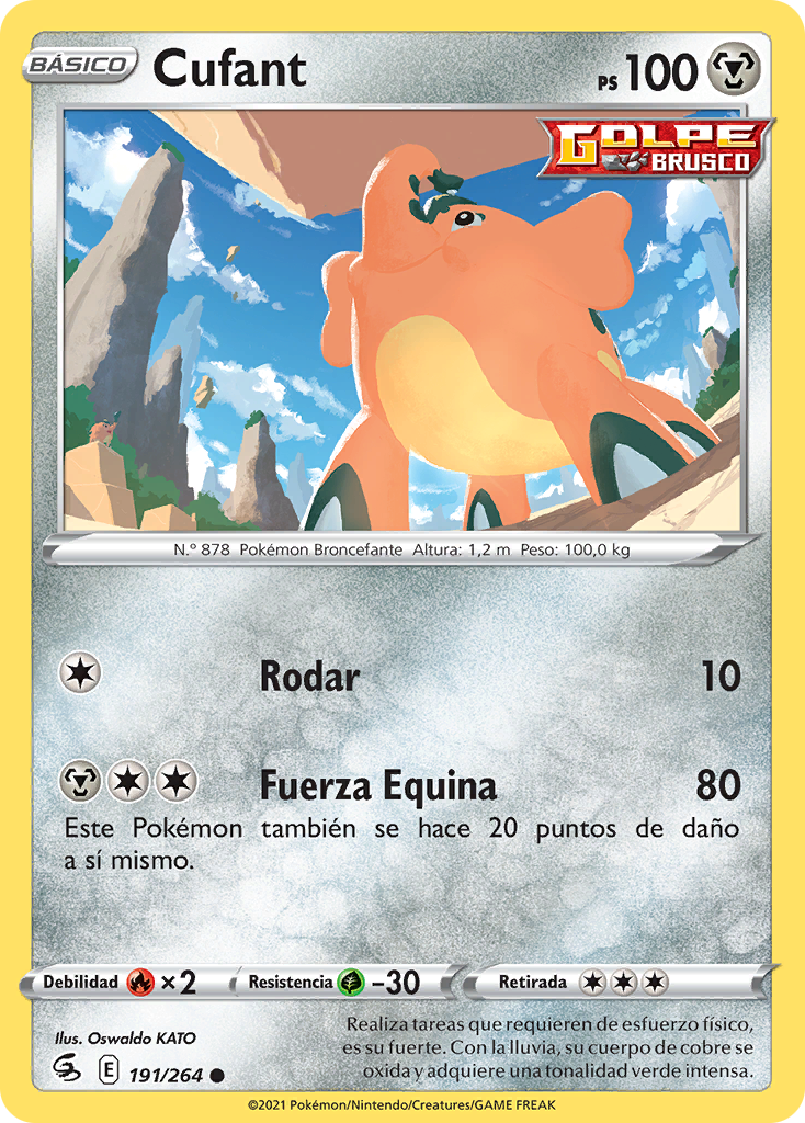 Cufant (Golpe Fusión TCG) - WikiDex, la enciclopedia Pokémon