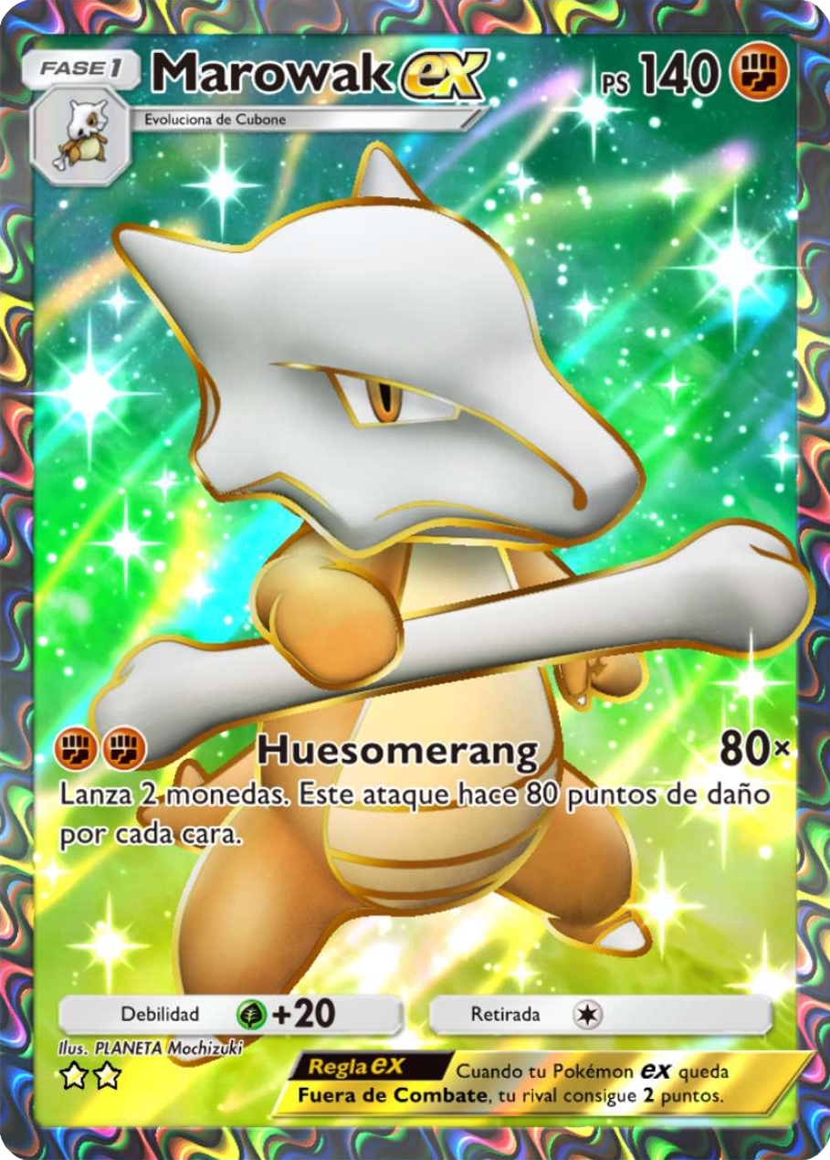 Marowak ex (Genes Formidables TCG Pocket) - WikiDex, la enciclopedia ...