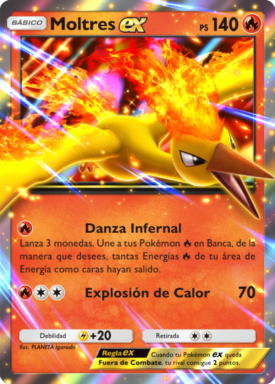 Moltres ex (Genes Formidables TCG Pocket) - WikiDex, la enciclopedia ...