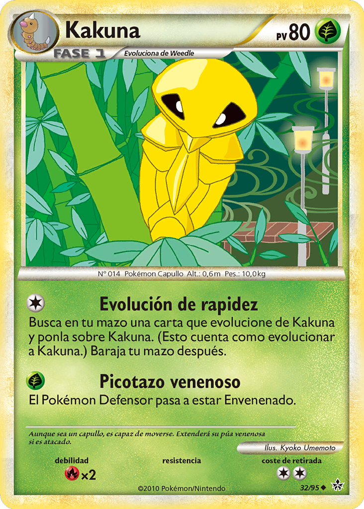 Kakuna (Liberados TCG) - WikiDex, la enciclopedia Pokémon