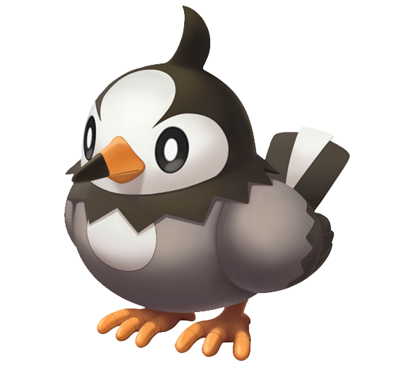 Archivo:Starly DBPR (Ilustración).png - WikiDex, la enciclopedia Pokémon