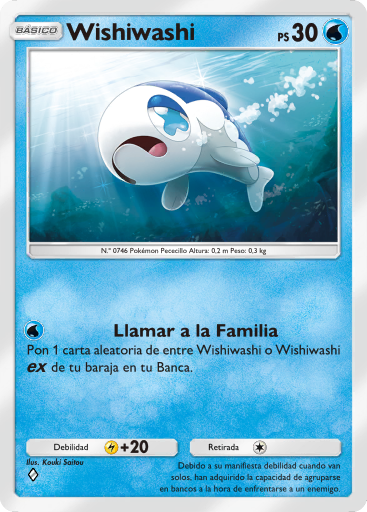 Wishiwashi (Guardianes Celestiales TCG Pocket) - WikiDex, la ...
