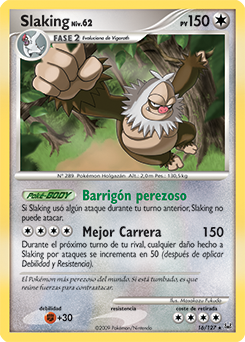 Slaking (Platino TCG) - WikiDex, la enciclopedia Pokémon