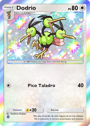 Dodrio (Genes Formidables TCG Pocket) - WikiDex, la enciclopedia Pokémon