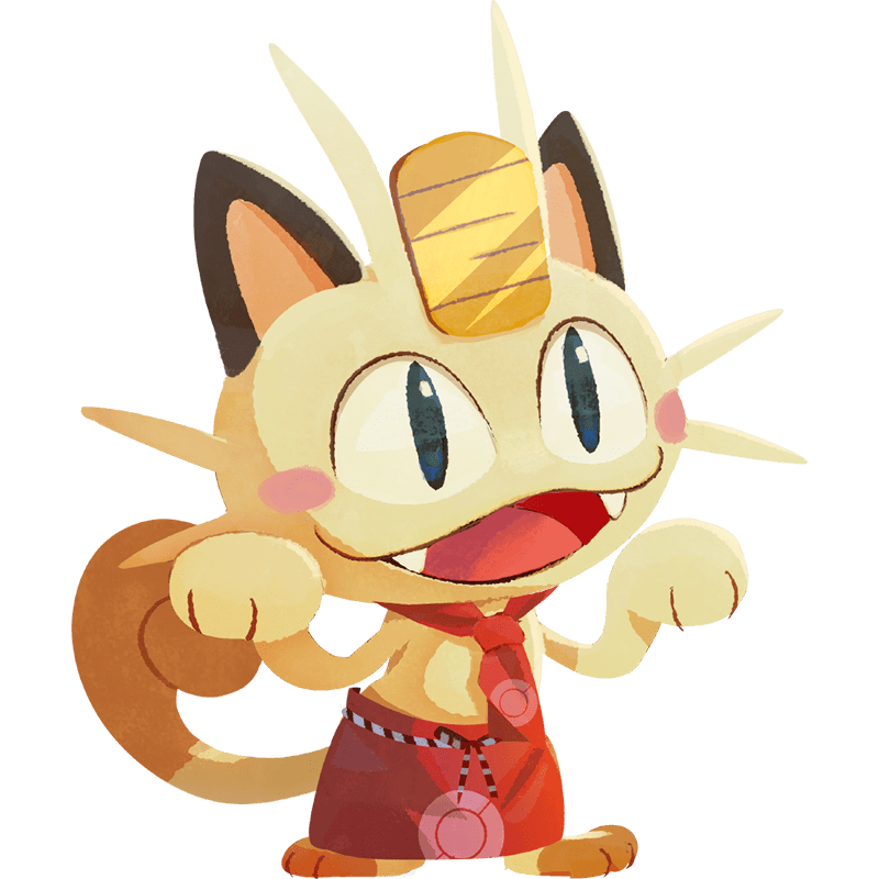 Archivo:Meowth encargado Café Mix.png - WikiDex, la enciclopedia Pokémon