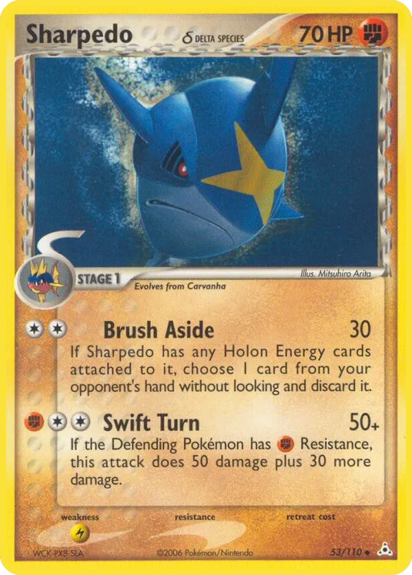 Sharpedo δ (Holon Phantoms TCG) - WikiDex, la enciclopedia Pokémon