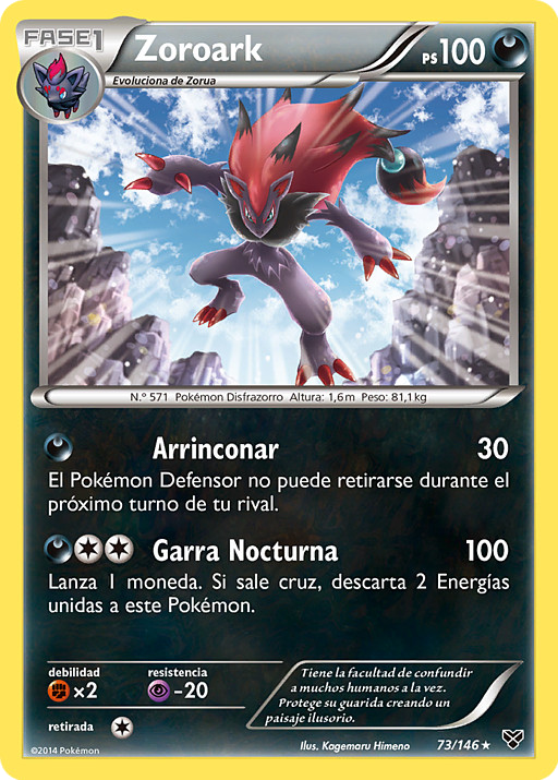 Cartao Zoroark