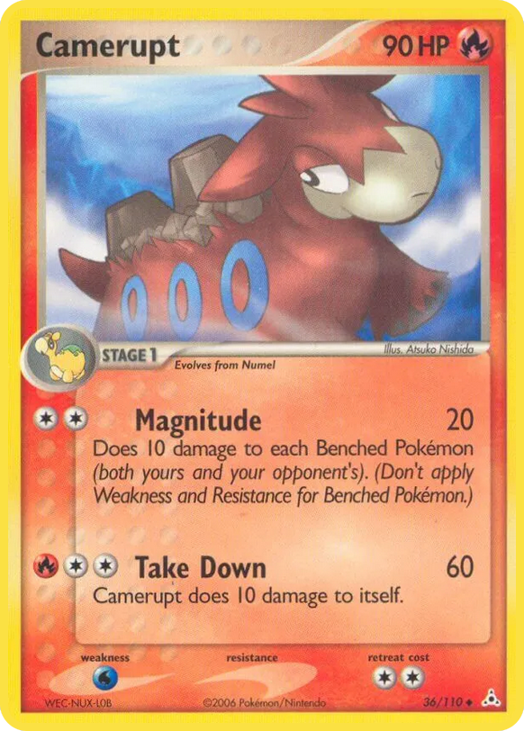 Camerupt (Holon Phantoms TCG) - WikiDex, la enciclopedia Pokémon