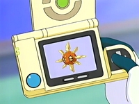 Archivo:EP467 Solrock en la Pokédex.jpg - WikiDex, la enciclopedia Pokémon