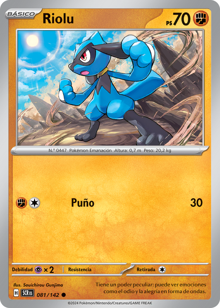 Riolu (Corona Astral TCG) - WikiDex, la enciclopedia Pokémon