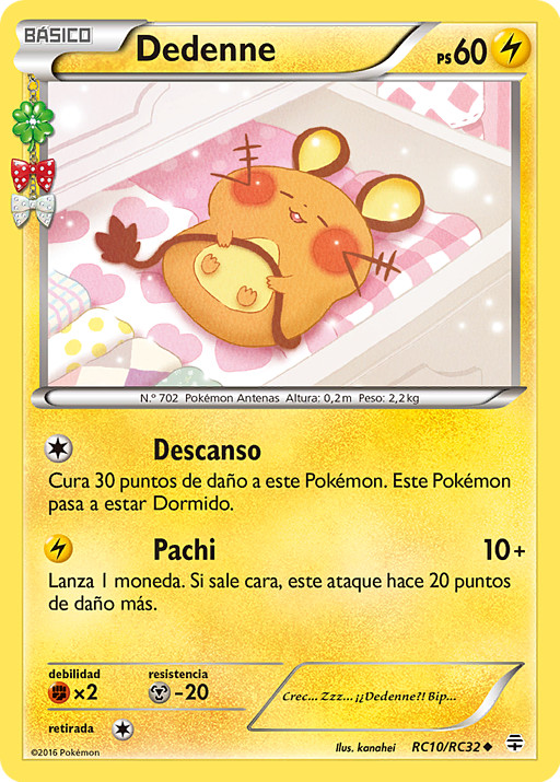 Dedenne (Generaciones TCG) - WikiDex, la enciclopedia Pokémon
