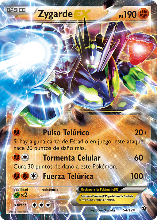 Zygarde-EX (Destinos Enfrentados TCG) - WikiDex, la enciclopedia Pokémon