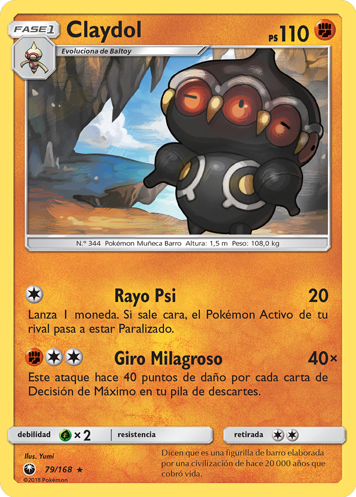 Claydol (Tormenta Celestial TCG) - WikiDex, la enciclopedia Pokémon