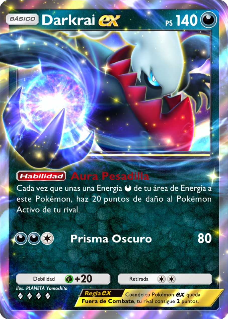 Darkrai ex (Pugna Espaciotemporal TCG Pocket) - WikiDex, la enciclopedia Pokémon