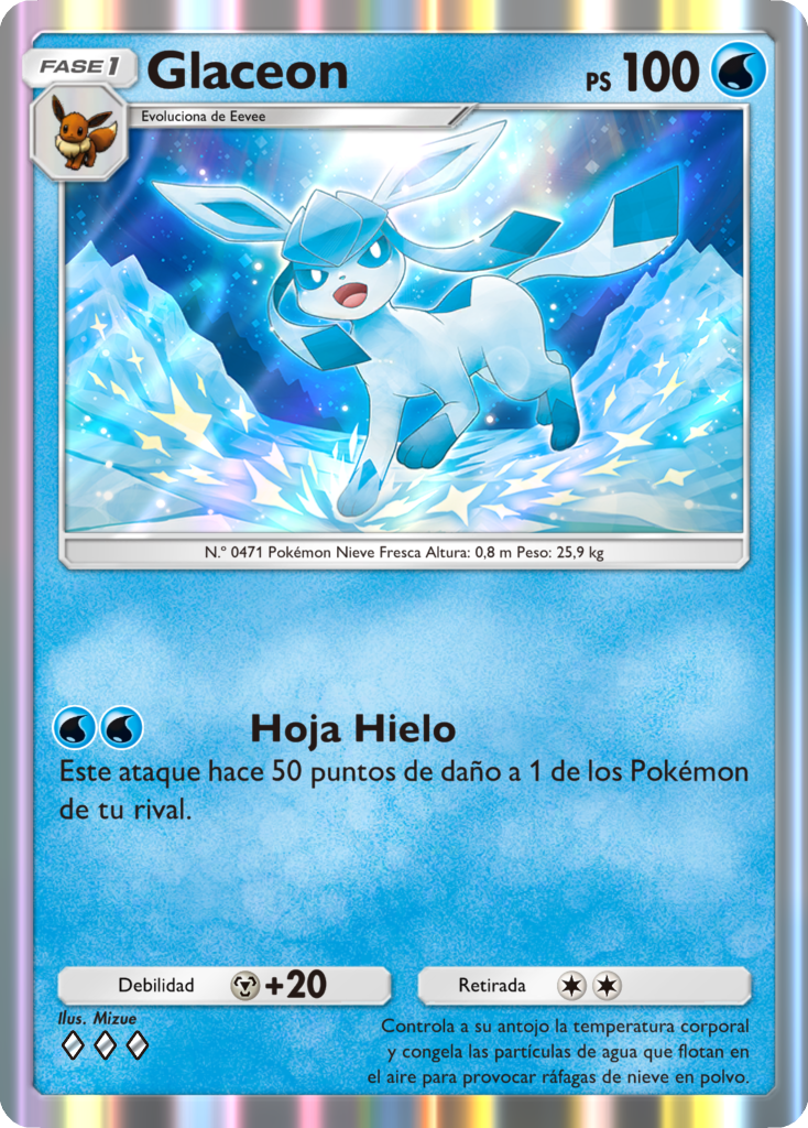 Glaceon (Arboleda de Eevee TCG Pocket) - WikiDex, la enciclopedia Pokémon