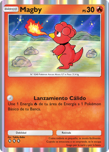 Magby (Saber Marino y Celeste TCG Pocket) - WikiDex, la enciclopedia ...