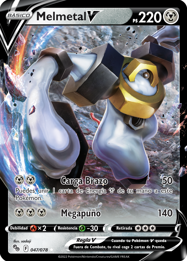 Melmetal V (Pokémon GO TCG) - WikiDex, la enciclopedia Pokémon