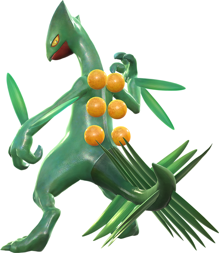 Archivo:Sceptile (Pokkén Tournament).png - WikiDex, la enciclopedia Pokémon
