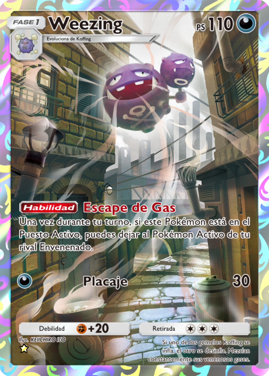 Weezing (Genes Formidables TCG Pocket) - WikiDex, la enciclopedia Pokémon