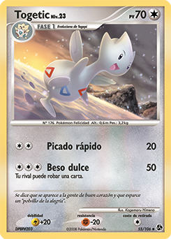 Togetic (Grandes Encuentros TCG) - WikiDex, la enciclopedia Pokémon