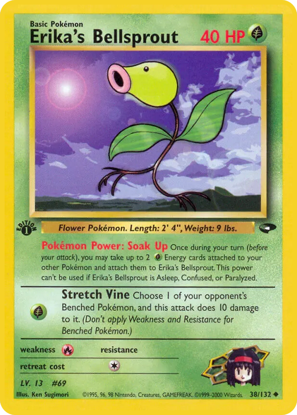 Erika's Bellsprout (Gym Challenge TCG) - WikiDex, la enciclopedia Pokémon