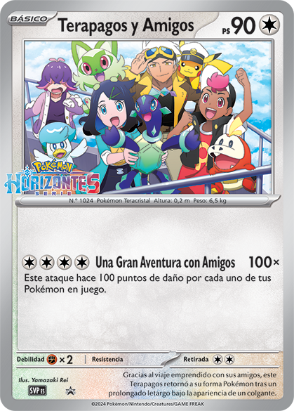 Terapagos y Amigos (SV Promo TCG) - WikiDex, la enciclopedia Pokémon
