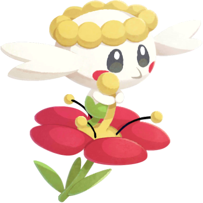 Archivo:Flabébé roja Café Mix.png - WikiDex, la enciclopedia Pokémon