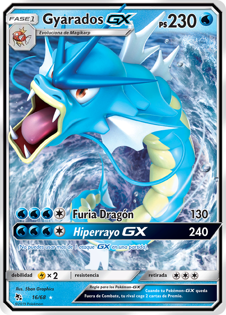 Gyarados-GX (Destinos Ocultos TCG) - WikiDex, la enciclopedia Pokémon