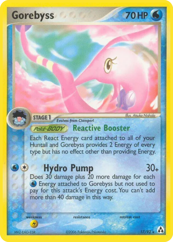 Gorebyss (Legend Maker TCG) - WikiDex, la enciclopedia Pokémon