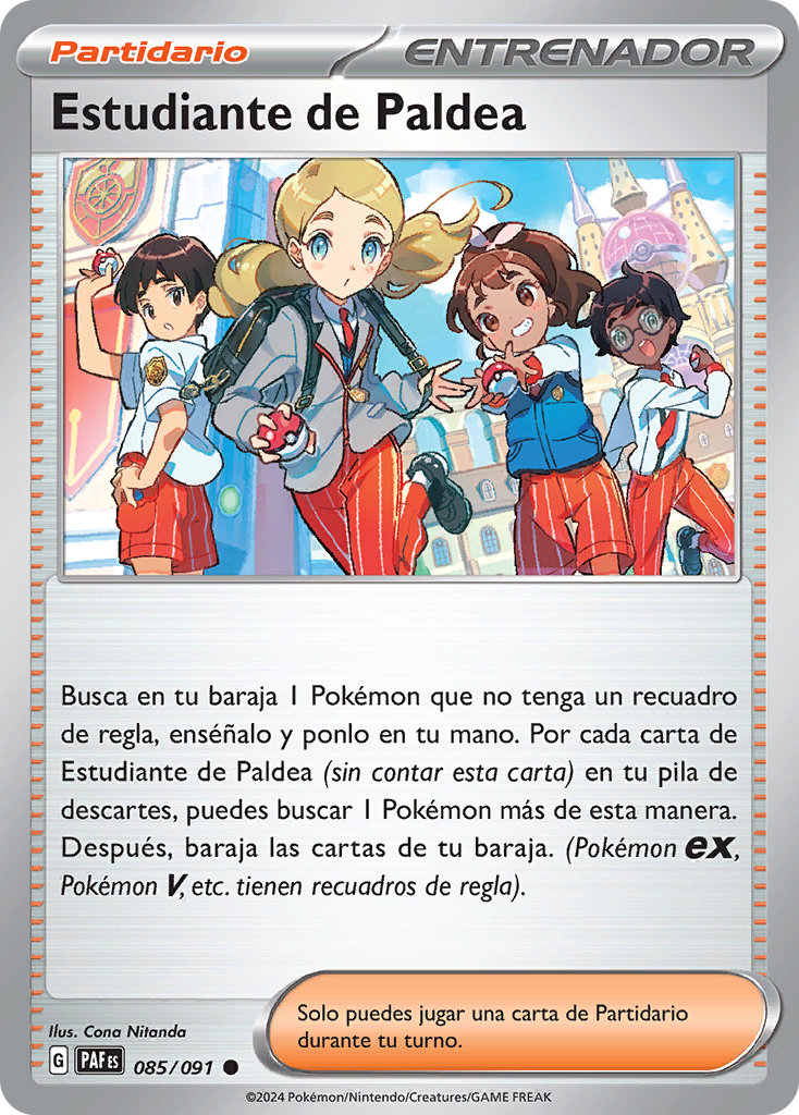 Estudiante de Paldea (TCG) - WikiDex, la enciclopedia Pokémon