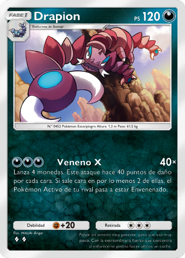 Drapion (Pugna Espaciotemporal TCG Pocket) - WikiDex, la enciclopedia ...