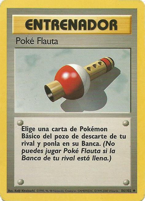 Poké Flauta (TCG) - WikiDex, la enciclopedia Pokémon
