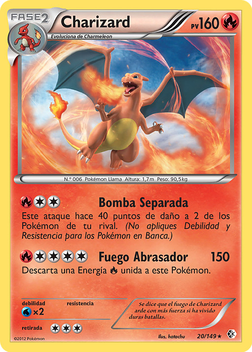 Charizard (Fronteras Cruzadas TCG) - WikiDex, la enciclopedia Pokémon