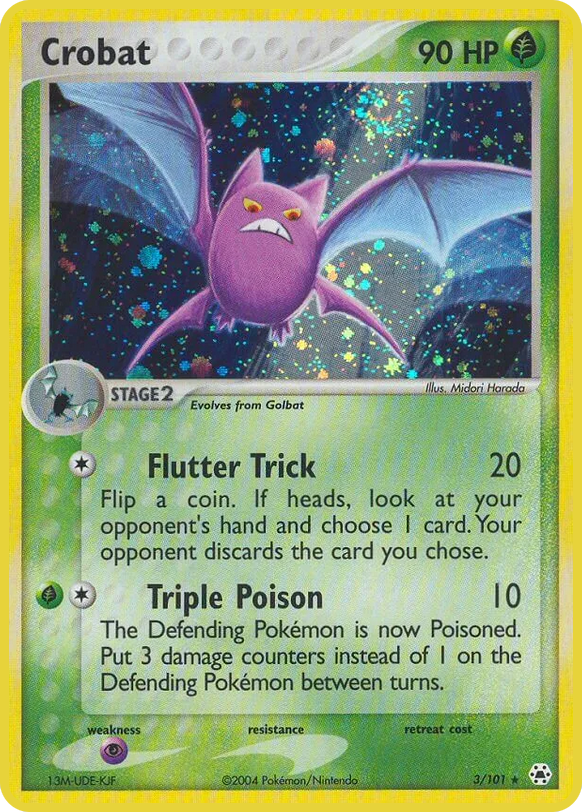 Crobat (Hidden Legends TCG) - WikiDex, la enciclopedia Pokémon