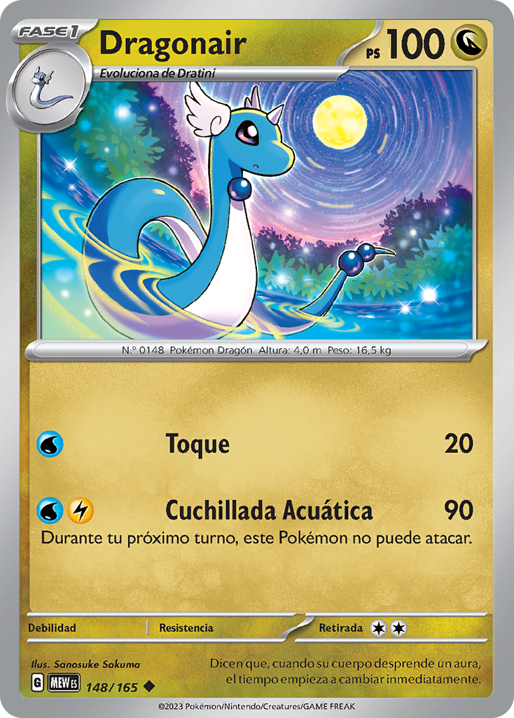 Dragonair (151 TCG) - WikiDex, la enciclopedia Pokémon