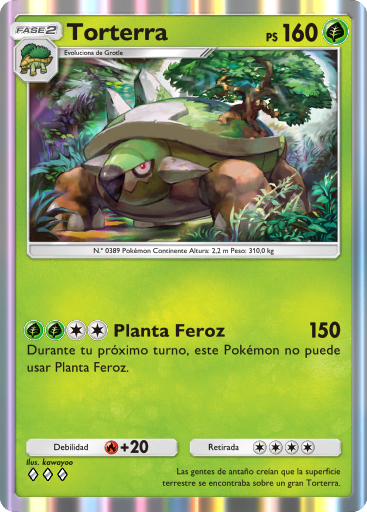 Torterra (Pugna Espaciotemporal TCG Pocket) - WikiDex, la enciclopedia ...
