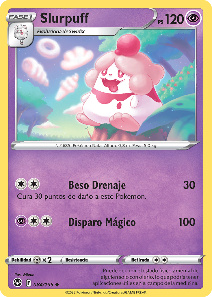 Slurpuff (Tempestad Plateada TCG) - WikiDex, la enciclopedia Pokémon