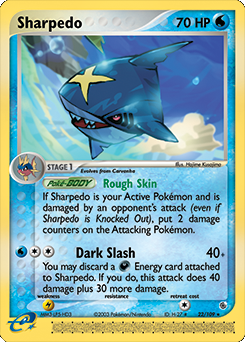 Sharpedo (Rubí & Zafiro TCG) - WikiDex, la enciclopedia Pokémon