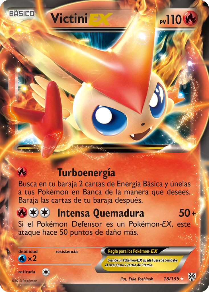 Victini-EX (Tormenta Plasma TCG) - WikiDex, la enciclopedia Pokémon